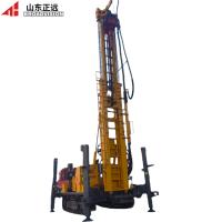 China 1000-meter high-efficiency multi-terrain hydraulic-driven mobile water well drilling rig for sale