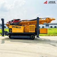 China Fast lifting speed 31mmin crawler water well drilling rig including max rotary torque 150007500Nm designed to improve drilling productivity for sale