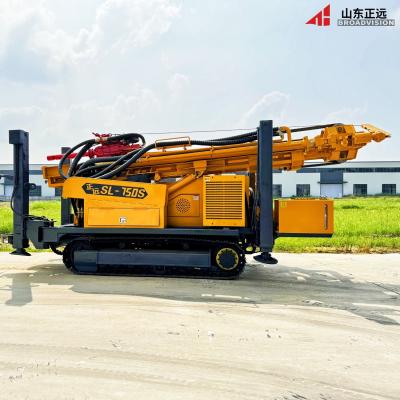 China Fast lifting speed 31mmin crawler water well drilling rig including max rotary torque 150007500Nm designed to improve drilling productivity for sale