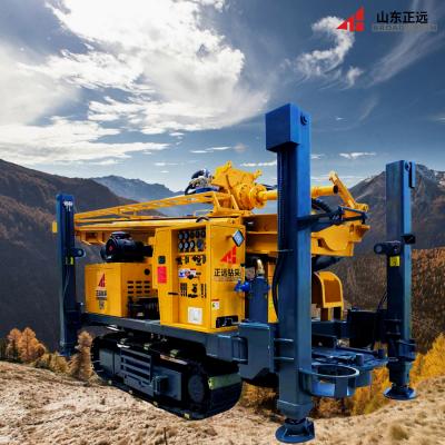 China 10.6T Weight Crawler Water Well Drilling Rig Featuring Drilling Efficiency 10-35 and Uphill Angle 21 Degrees for Tough Terrain for sale