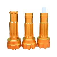 China Concave Face Shape Down The Hole Drill Bit Including Shank QL50 Optimized for Fast Drilling Speed and Enhanced Stability for sale