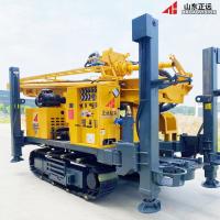 China 652185251m Dimension Crawler Water Well Drilling Rig Featuring 6t Axial Pressure Suitable for Various Ground Conditions for sale