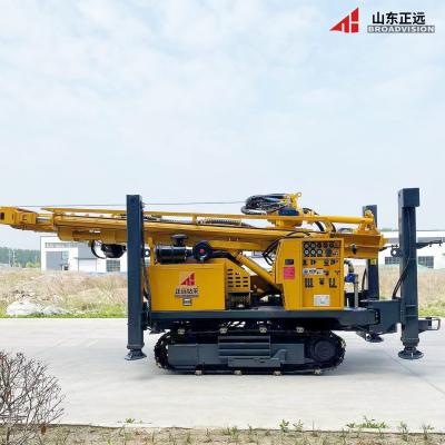 China Max rotary torque 11000 5500Nm crawler water well drilling rig delivering powerful torque and drilling for water well projects for sale