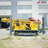 China 14T Crawler Water Well Drilling Rig Offering Max Rotary Torque 15000 7500Nm and Drilling Diameter 105 450mm Designed for Borehole Drilling for sale