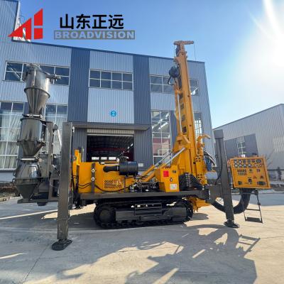 China Fast feeding speed 33mmin Reverse Circulation Drilling Rig featuring 3m Drill Pipe Length and 25T Small Auxiliary Winch Lifting Force for Drilling Performance for sale