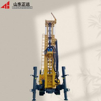 China Moving Speed 3Kmh Crawler Water Well Drilling Rig Durable Structure 10.6T Weight Suitable for Various Terrain Conditions for sale