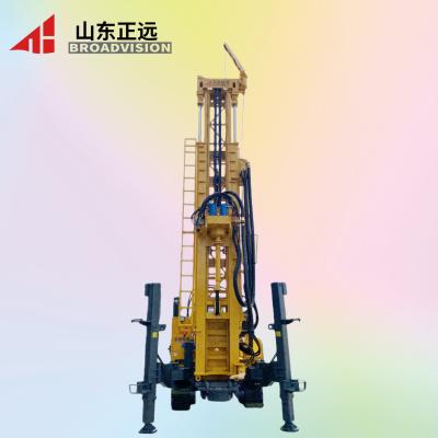 China Moving Speed 3Kmh Crawler Water Well Drilling Rig Fast Feeding Speed 48mMin Fast Lifting Speed 29mMin Drilling Equipment for sale