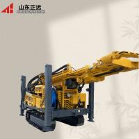 China Drilling efficiency 10-35m/h Crawler Water Well Drilling Rig designed to maximize drilling speed and minimize downtime for sale