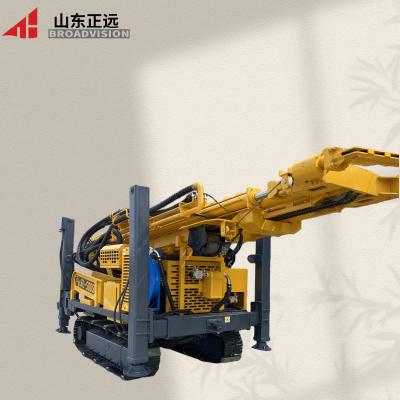 China Drilling efficiency 10-35m/h Crawler Water Well Drilling Rig designed to maximize drilling speed and minimize downtime for sale