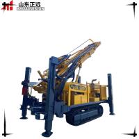 China Lifting force 35T Crawler Water Well Drilling Rig with Air Consumption 16-55m3min powerful drilling equipment for sale