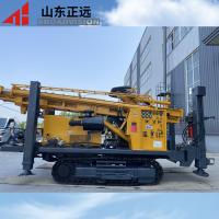 China Drill Rod Diameter 89 102mm Crawler Water Well Drilling Rig Max Drilling Depth 600m Yellow Ideal for Water Well Construction for sale