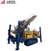 China Rotary Drilling Crawler Water Well Drilling Rig Providing Moving Speed 3Kmh Designed for Drilling and Easy Transportation Across Sites for sale