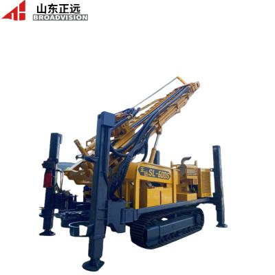 China Rotary Drilling Crawler Water Well Drilling Rig Providing Moving Speed 3Kmh Designed for Drilling and Easy Transportation Across Sites for sale