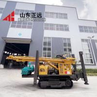 China Drilling Diameter 105-305mm Crawler Water Well Drilling Rig Fast Feeding Speed 60mmin Suitable for Various Ground Conditions and Depths for sale
