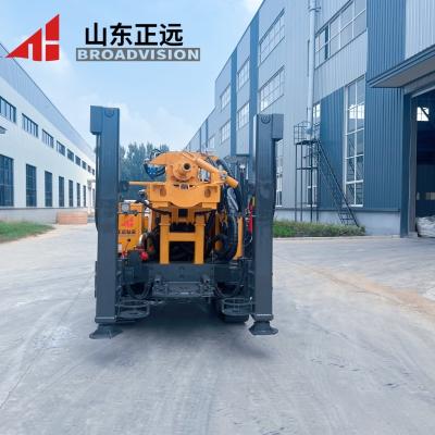 China Air Pressure 1.2-3.5Mpa Crawler Water Well Drilling Rig Weight Of The Rig 8.2T Drilling Solution Suitable For Hard Rock And Soft Soil Conditions for sale