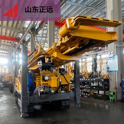 China Fast Lifting Speeding 48mmin Crawler Water Well Drilling Rig with Air Consumption 16-55 Providing Stable and Drilling Performance for sale