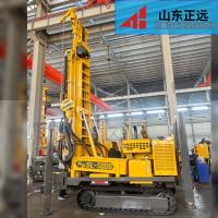 China Crawler Water Well Drilling Rig Equipped with Yuchai Stock 110kw Engine and Axial Pressure 6T Ensuring in Drilling Tasks for sale