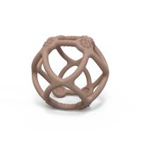 China BPA Free OEM Organic Silicone Teething Ball Baby Chew Teething Toys for sale