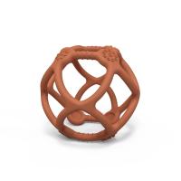 China BPA Free OEM Organic Silicone Teething Ball Baby Chew Teething Toys for sale