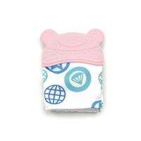 China Multi Colours Hand Glove EN71 Baby Teething Mitten Soft Silicone for sale