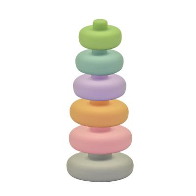 China Multiple Light Color Round SGS Stackable Baby Toys For Toddlers for sale