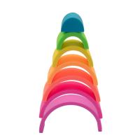 China Eye Catching Silicone EN71 Baby Stacking Toys For Educational Fun for sale