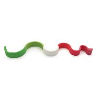 China Watermelon Shape EN71 Rainbow Stack Toy FBA Free Silicone Baby Stacker for sale