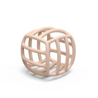 China None Toxic Tugging Silicone Teething Ball Gum Soother For Educational for sale