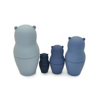 China ASTM F963 Regulations Baby Educational Toy Bear Stacking Dolls For Toddlers for sale