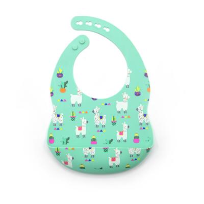 China FBA Free 	Baby Silicone Bib for sale