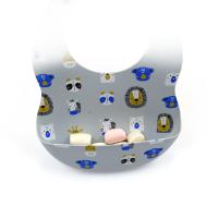 China Comfortable Velcro Closure Soft Bibs For Babies Easy Clean Baby Product for sale