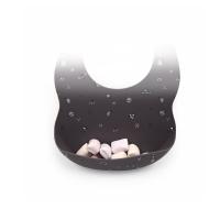 China Cartoon BPA Free Baby Eating Bib Waterproof Silicone Catch Bib for sale