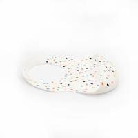 China Child Safe Food Catcher Non BPA Baby Silicone Bib Eco Friendly for sale