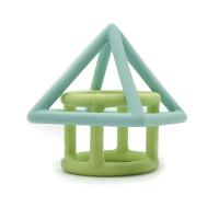 China Silicone Geometry Teether FDA Approved Teething Toys For Baby for sale