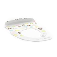 China Soft Easily Clean FDA EN71 Approved Baby Silicone Bib For Baby Girl for sale