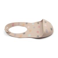 China Baby Eating Wearable Soft  FDA BPA Free Baby Bib Food Catcher for sale
