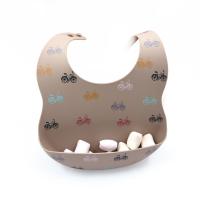 China Eco Friendly Feeding Baberos Baby Silicone Bib Dishwasher Safe for sale