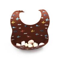 China Easily Wipes Clean Non Phthalate Baby Silicone Bibs BPA Free for sale