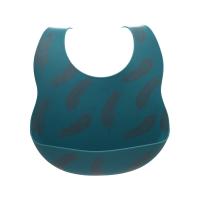 China Easily Wipes Crumb Catcher BHD Customized Waterproof Bibs For Toddlers for sale