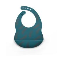 China Food Grade Soft Waterproof Easy Clean OEM ODM Baby Silicone Bib for sale