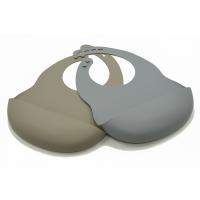 China OEM Soft Non Toxic Waterproof Washable Baby Silicone Bib Food Grade for sale