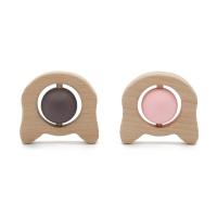 China Sensory Customized Pantone Silicone Teething Rattle Eco Friendly for sale