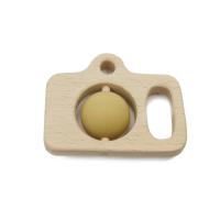China EN71 Silicone Teething Rattle for sale