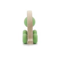 China Educational Wooden FDA Elephant Silicone Teething Rattle Medical Grade for sale