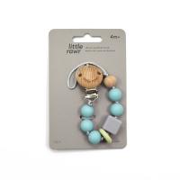 China Soother Pacifier Clips Leash FSC Baby Silicone Beads For Infant Nipple for sale