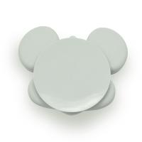 China LFGB Approve Baby Silicone Plate Grey Spill Proof Feeding Placemat for sale