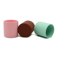 China Mint Pink Silicone CPC Nuby Tiny Cup Infant Training Cup for sale