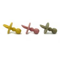 China Soft Weaning Chew Tensils OEM ODM Silicone Feeding Spoon Cadmium Free for sale