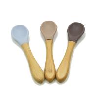 China FSC Silicone Feeding Spoon for sale
