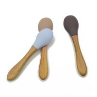 China FSC Silicone Feeding Spoon for sale